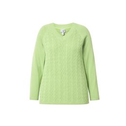 Ulla Popken Sweater female Green size 58-60
