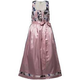 Ulla Popken Dirndl Damen Gr&ouml;&szlig;e 54 blau / flieder / rosa / schwarz