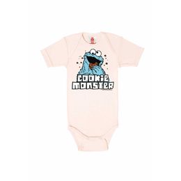 logoshirt Romper/Bodysuit 'Kr&uuml;melmonster' boy Pink size 62