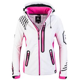 Rock Creek Outdoorjacke Damen Gr&ouml;&szlig;e 4XL pink / schwarz / wei&szlig;