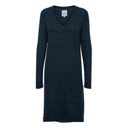 oxmo Knitted dress 'IDA' female Blue size XL