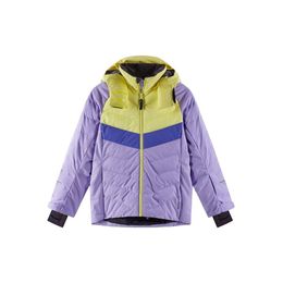 Reima Funktionsjacke 'Luppo' Jungen Gr&ouml;&szlig;e 152 limone / flieder / dunkellila