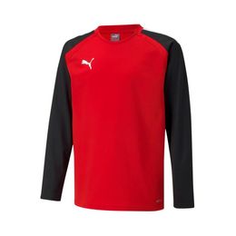 Puma Funktionsshirt 'TeamLiga' Jungen Gr&ouml;&szlig;e 116 rot / schwarz / wei&szlig;