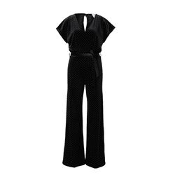Sisters Point Jumpsuit 'GIRL' Damen Gr&ouml;&szlig;e S schwarz / silber