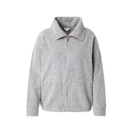 Tom Tailor Women + Zip-Up Hoodie female Grey size 50