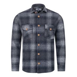 Rock Creek Hemd Herren Gr&ouml;&szlig;e XL navy / grau / wei&szlig;