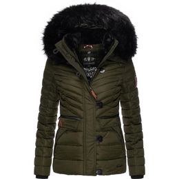 Navahoo Winter Jacket 'Wisteriaa' female Green size M