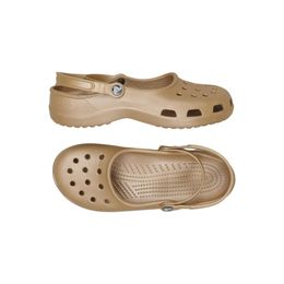Crocs Sandalen Damen Gr&ouml;&szlig;e 41.5 Second Hand beige