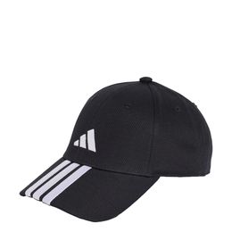 adidas Sportswear Sportcap '3-Stripes New Logo Baseball' Herren Gr&ouml;&szlig;e 52/53 schwarz / wei&szlig;
