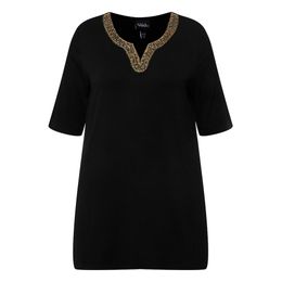 Ulla Popken Shirt female Black size 54-56