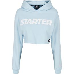 Starter Black Label Sweatshirt Damen Gr&ouml;&szlig;e S hellblau / wei&szlig;