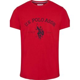 U.S. Polo Assn. Shirt 'Archibald' male Red size XXL