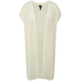 Ulla Popken Knit Cardigan female White size 62-64