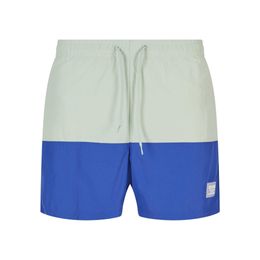 Karl Kani Badeshorts Herren Gr&ouml;&szlig;e XS royalblau / grau / mint