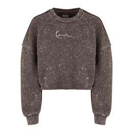 Karl Kani Sweatshirt Damen Gr&ouml;&szlig;e XXS grau / oliv