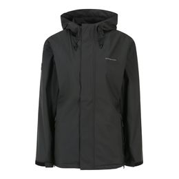 Kapten & Son Kapten & Son Funktionsjacke 'Everyday Rain Jacket Short' Herren Gr&ouml;&szlig;e XS hellgrau / schwarz