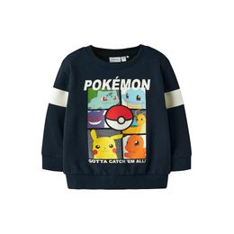 name it Sweatshirt 'NMMJussy Pokemon' boy Blue size 110