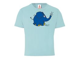 logoshirt Shirt 'Die Sendung mit der Maus - Elefant T&ouml;r&ouml;' boy Blue size 104