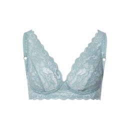 Hanro Soft Cup BH ' Mots ' Damen Gr&ouml;&szlig;e 75 hellblau