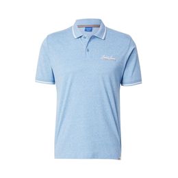 Jack & Jones Jack & Jones Poloshirt 'JORTONS' Herren Gr&ouml;&szlig;e S hellblau / wei&szlig;