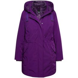 Ulla Popken Winter Parka female Purple size 42-44