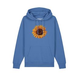 Watapparel Sweatshirt ' Sonnenblume ' male Blue size L