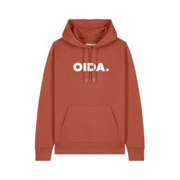Watapparel Sweatshirt 'Oida' male Brown size XXL