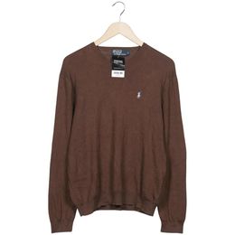 Polo Ralph Lauren Pullover Herren Gr&ouml;&szlig;e L Second Hand braun