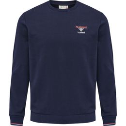 Hummel Sweatshirt 'Dayton' Herren Gr&ouml;&szlig;e XXL navy / rot / wei&szlig;