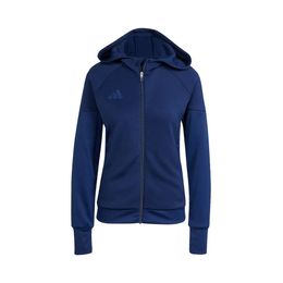 adidas Performance Athletic Zip-Up Hoodie 'Tiro 25' female Blue size XS