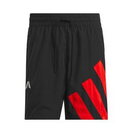 adidas originals Sportshorts 'Anted' Herren Gr&ouml;&szlig;e L rot / schwarz