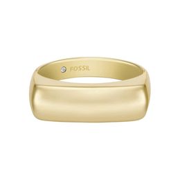 Fossil Ring Damen Gr&ouml;&szlig;e 60 gold