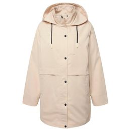 Ulla Popken Between-Seasons Parka female Beige size 58-60