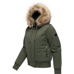 Ragwear Damen Winterjacke "Deluxia YOUMODO"olivgr&uuml;n, Gr. M, Obermaterial: 100% Polyester; Innenfutter: 100% Polyester; Wattierung: 100% Polyester,