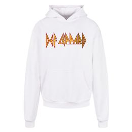 F4NT4STIC Sweatshirt 'Def Leppard' Herren Gr&ouml;&szlig;e XXL gelb / blutrot / wei&szlig;