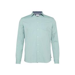s.Oliver Men Big Sizes Button Up Shirt male Green size 2XT