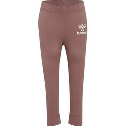 Hummel Leggings M&auml;dchen Gr&ouml;&szlig;e 104 rostbraun / offwhite