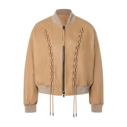 Werner Christ Lederjacke 'Bailey' Damen Gr&ouml;&szlig;e XS beige