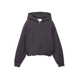 Pull&Bear Pull&bear Zip-Up Hoodie female Grey size XS