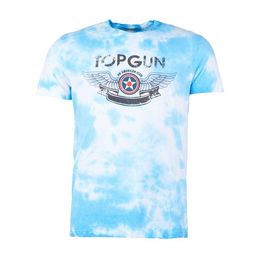 Top Gun Shirt male Blue size L