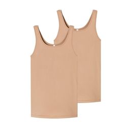 Schiesser Undershirt ' Tr&auml;gertop - Unique Micro ' female Beige size 44