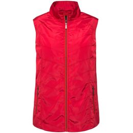 Ulla Popken Vest female Red size 58-60