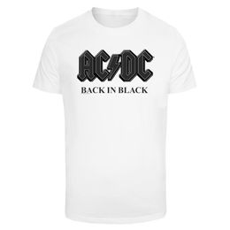 F4NT4STIC Shirt 'ACDC Back In Black' male White size XS