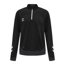 Hummel Sportsweatshirt Herren Gr&ouml;&szlig;e L schwarz / wei&szlig;