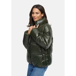 Marikoo Damen Winterjacke "Hazalee", gr&uuml;n, Gr. XL, Obermaterial: 100% Polyester. Futter: 100% Polyester. Wattierung: 100% Polyester. &Auml;rmelfutter: