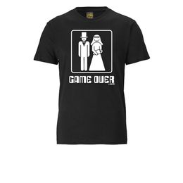 logoshirt Shirt 'Game Over' female Black size XL