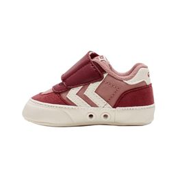 Hummel Sneaker 'Stadil' Gr&ouml;&szlig;e 20 rosa / dunkelrot / offwhite