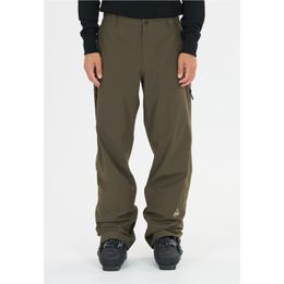 SOS Herren Skihose "Hoverla"schwarz, anthrazit, Gr. XXL, unifarben, 77% Polyamid, 23% Elasthan, Hosen, mit sch&uuml;tzenden Features und viel