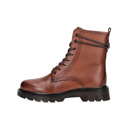 Tamaris Damen Schn&uuml;rstiefelette "Tamaris Stiefelette Leder/Synthetik", Gr. 36cognac, Leder, Synthetik, Schuhe