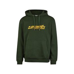 Cleptomanicx Kapuzensweatshirt 'Classic Hooded Starring' Herren Gr&ouml;&szlig;e XL dunkelgr&uuml;n